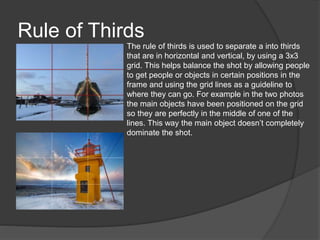 Shot types and analysis A-Level Media | PPTX