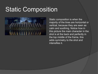 Shot types and analysis A-Level Media | PPTX