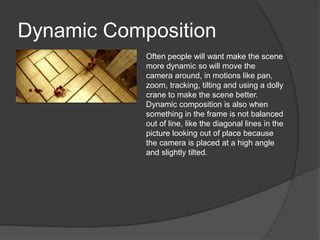 Shot types and analysis A-Level Media | PPTX