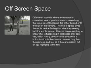 Shot types and analysis A-Level Media | PPTX