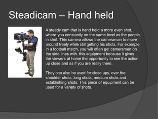 Shot types and analysis A-Level Media | PPTX