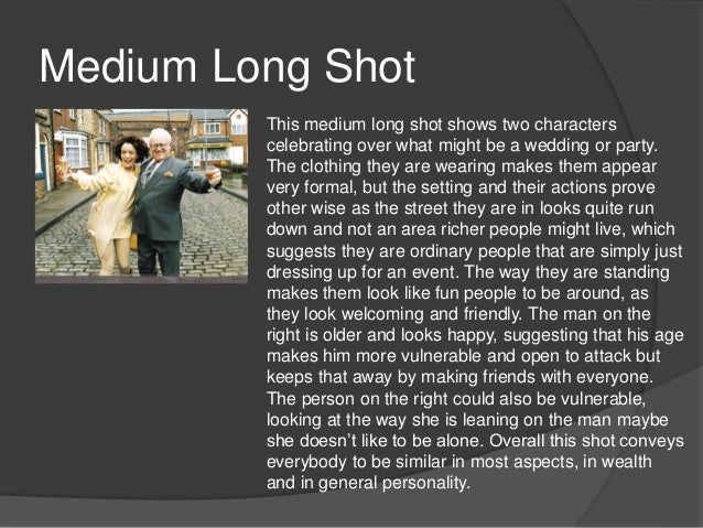 Shot types and analysis A-Level Media