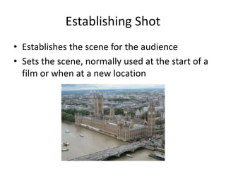 Shot Types and Camera Movments | PPTX