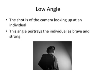 Shot Types and Camera Movments | PPTX