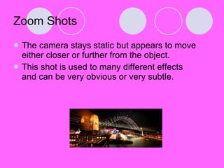 Shot types and positions | PPT
