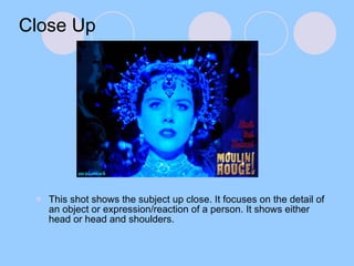 Shot types and positions | PPT