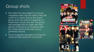 Music Magazine Shot Types | PPT