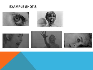 Shot types in horror films | PPTX