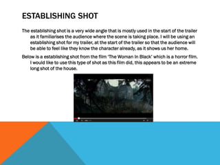 Shot types in horror films | PPTX