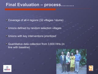 SHOUHARDO CARE Bangladesh Evaluation FY2009 | PPT