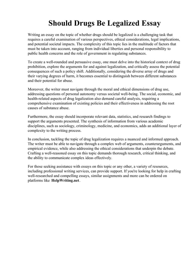 Should Drugs Be Legalized Essay.pdf