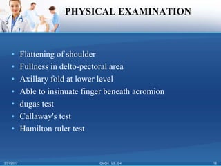 Shoulder dislocation Co Norbert | PPTX