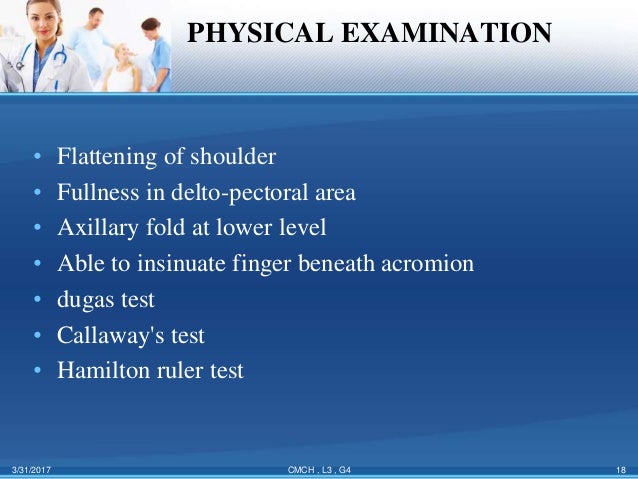 Shoulder dislocation Co Norbert