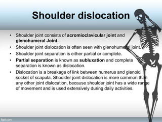 Shoulder | PPT