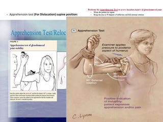 Shoulder Examination | PPT