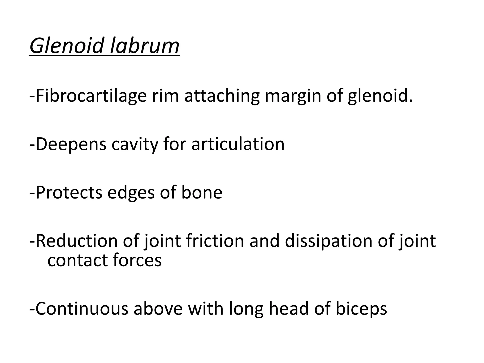 anatomy and biomechanics of Shoulder joint | PPT