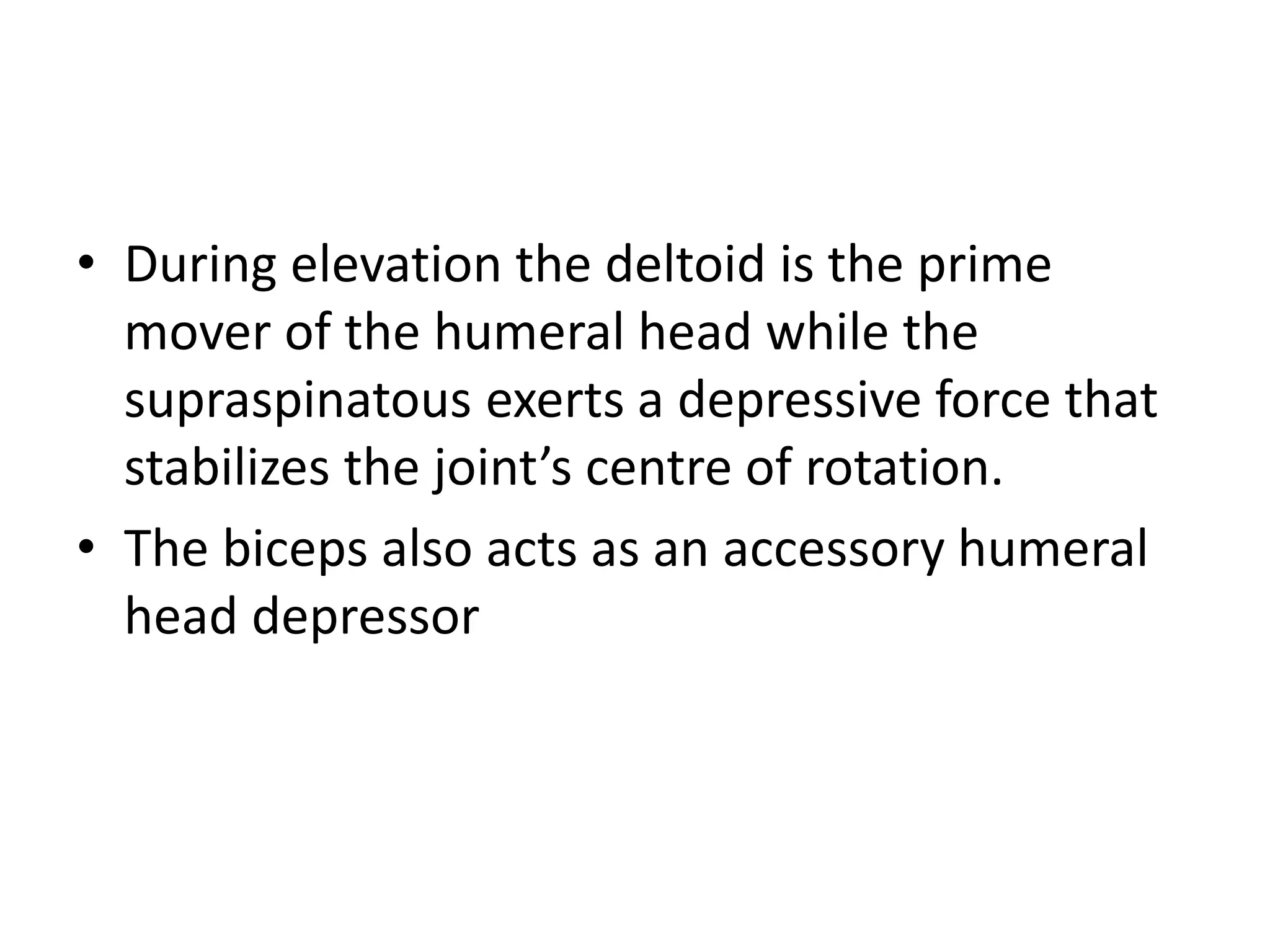 anatomy and biomechanics of Shoulder joint | PPT