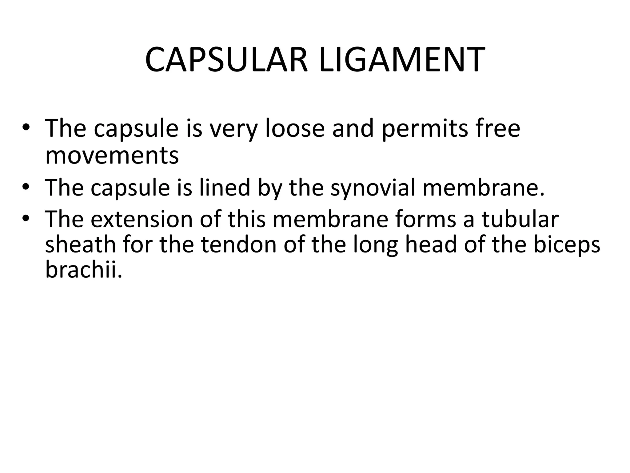 anatomy and biomechanics of Shoulder joint | PPT