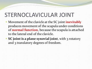 Anatomy and Biomechanics of shoulder complex | PPTX