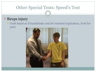 Shoulder joint examination and special tests.pptx
