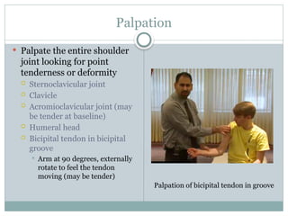 Shoulder joint examination and special tests.pptx