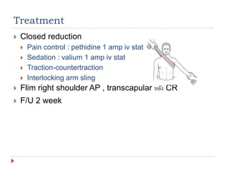 Case conference shoulder dislocation | PPT