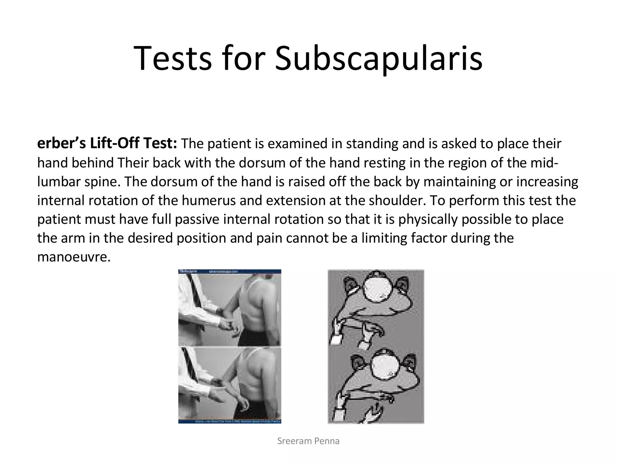 Shoulder Examination | PPT