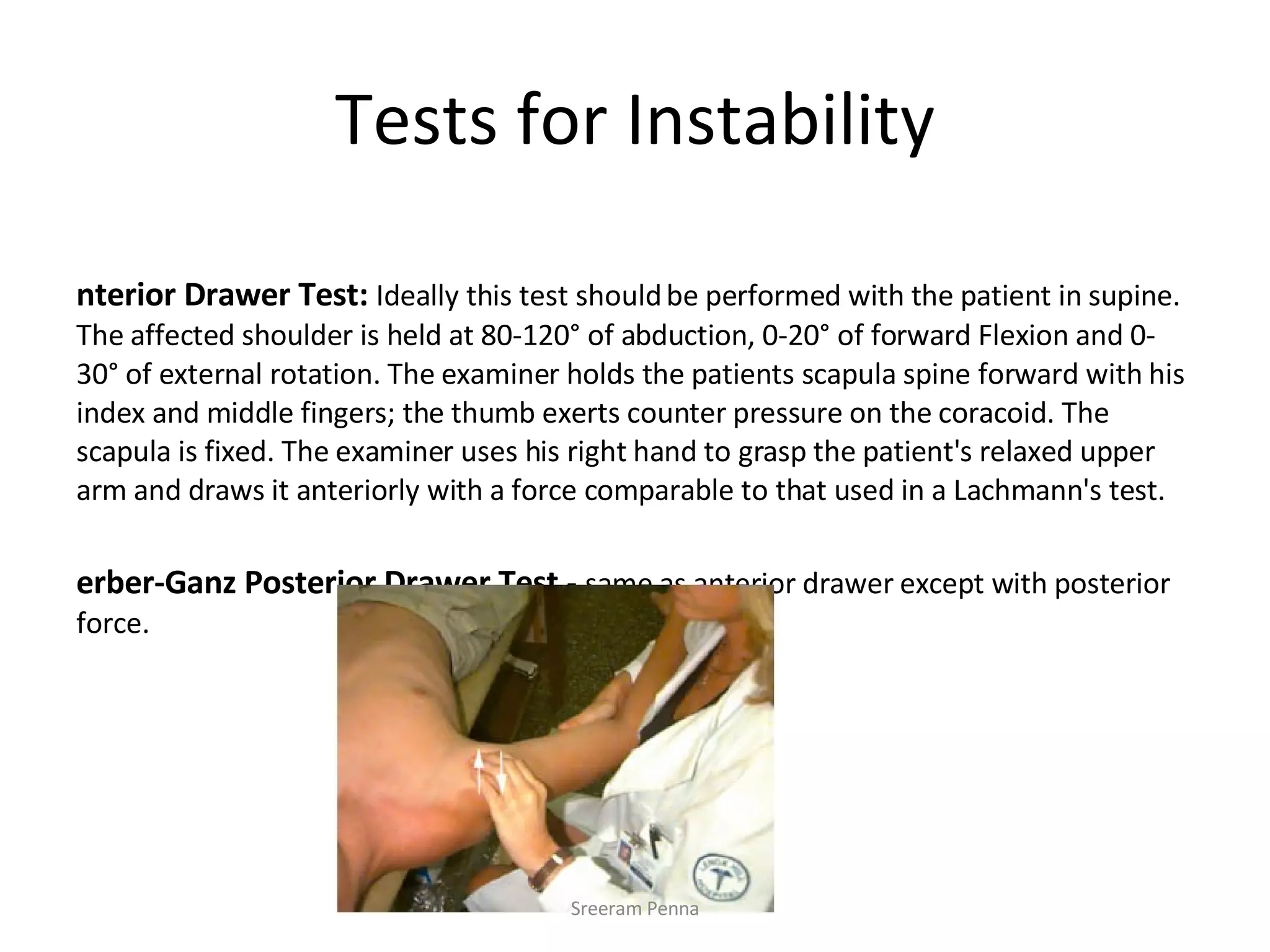 Shoulder Examination | PPT