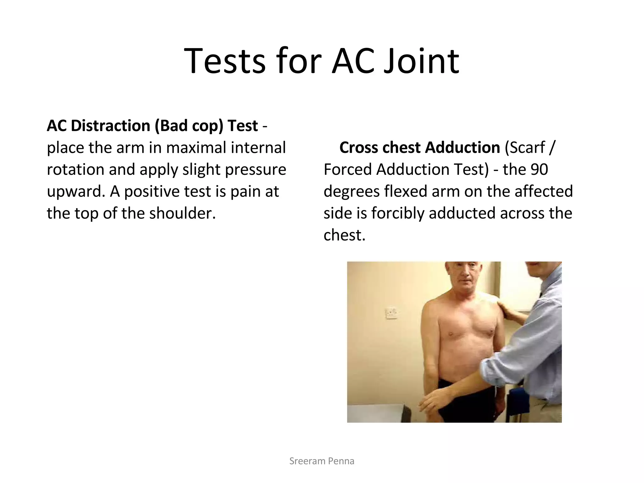 Shoulder Examination | PPT