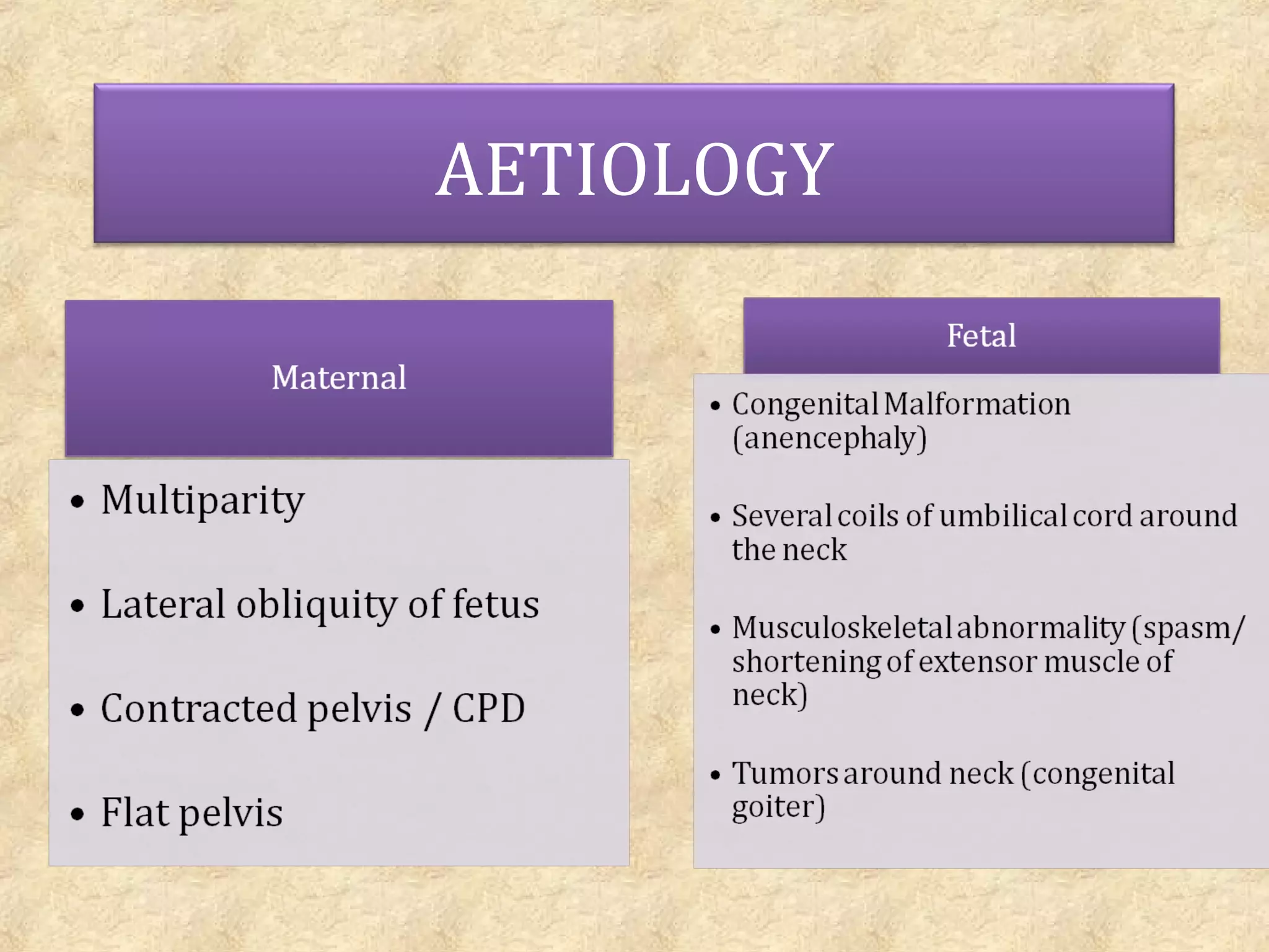 Shoulder presentation | PPT