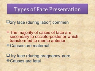 Shoulder presentation | PPT