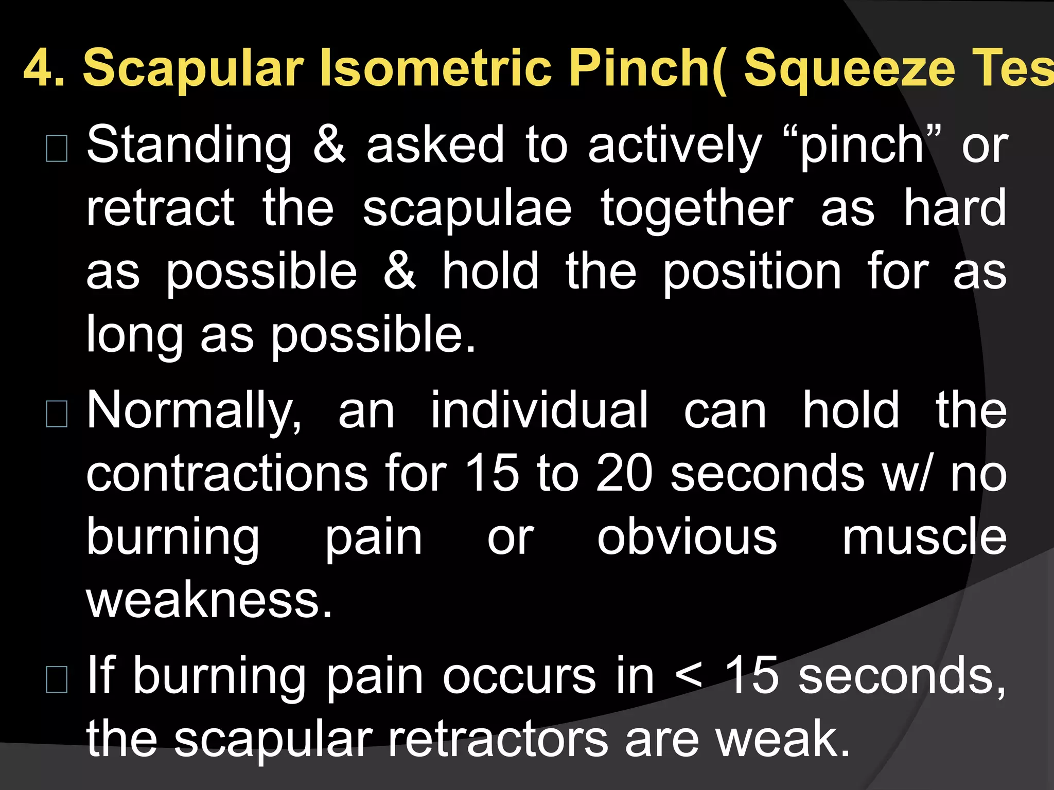 Shoulder - Special Tests | PPTX