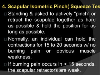 Shoulder - Special Tests | PPTX