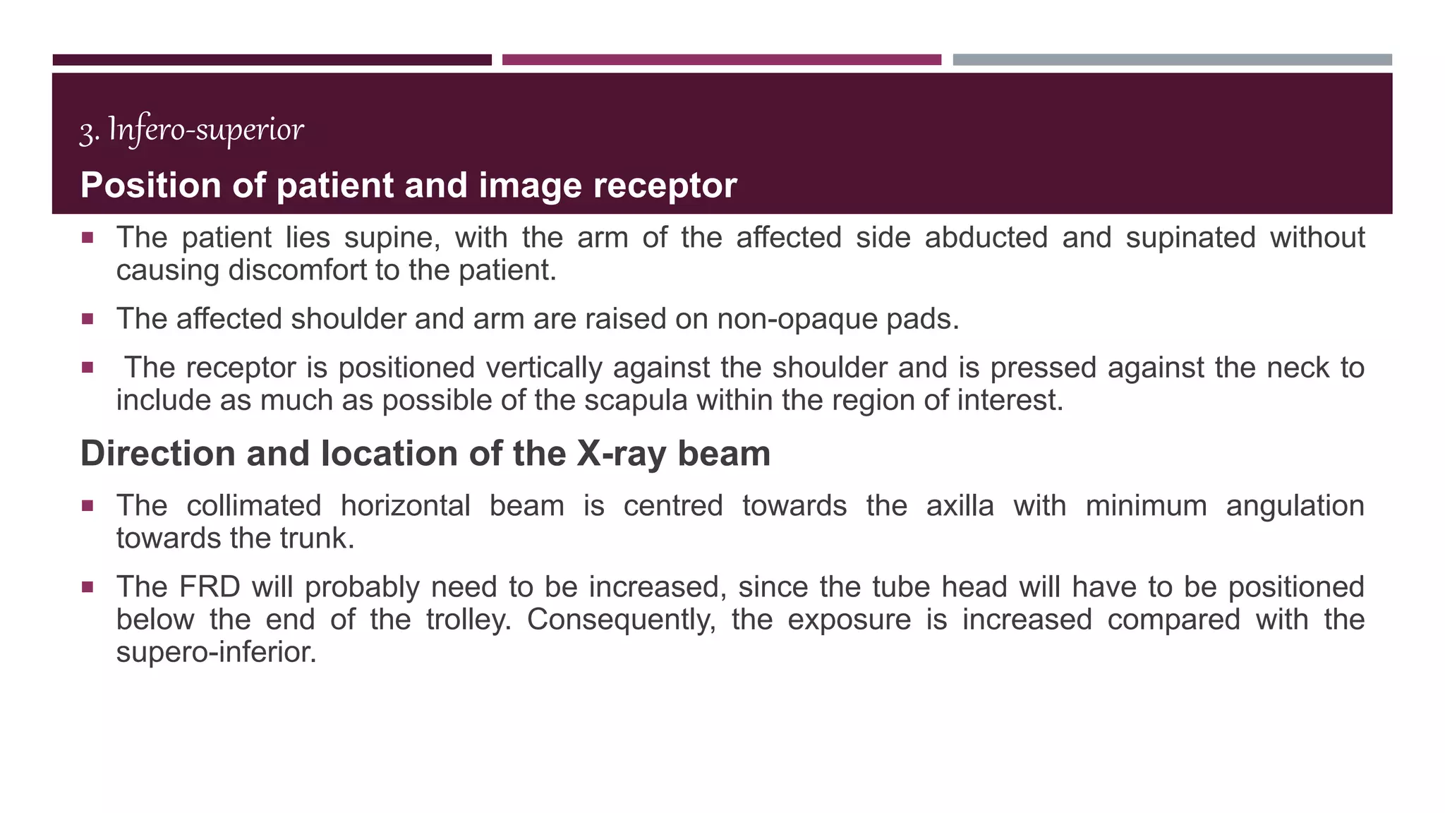 SHOULDER POSITIONING - ANAND GURMAITA ( BSc. RADIOLOGY ) | PPTX