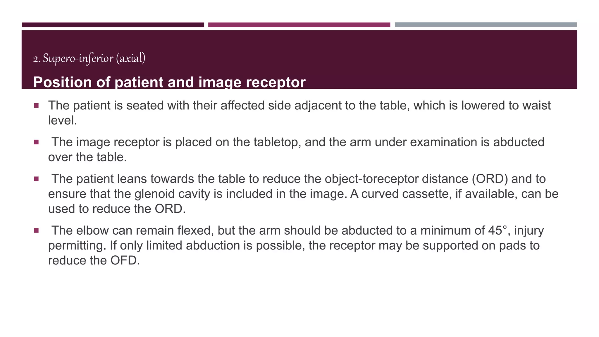 SHOULDER POSITIONING - ANAND GURMAITA ( BSc. RADIOLOGY ) | PPTX