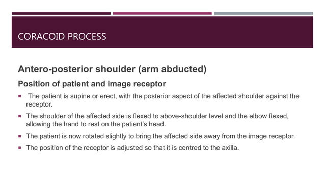 SHOULDER POSITIONING - ANAND GURMAITA ( BSc. RADIOLOGY ) | PPTX | Death ...