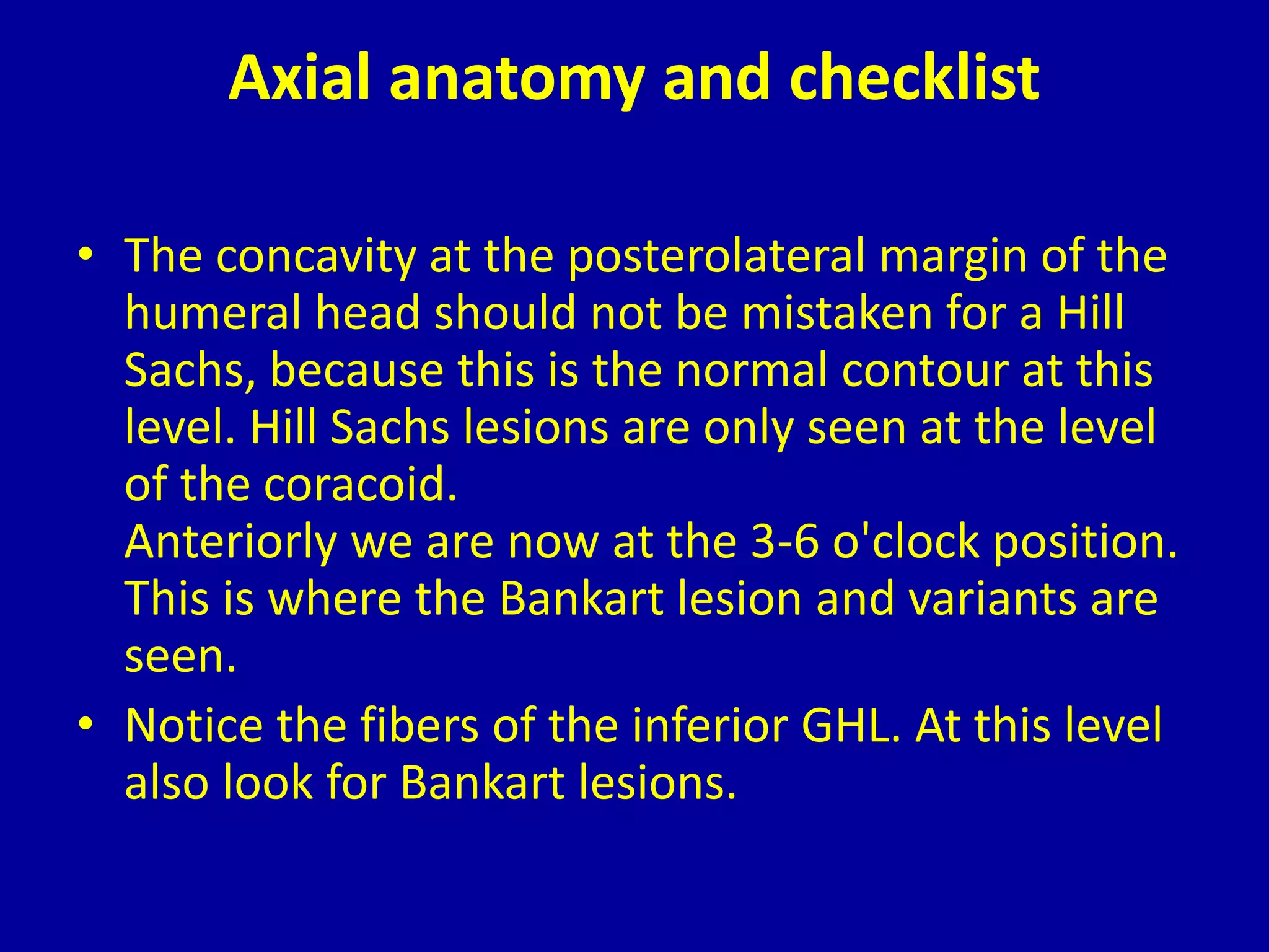 MRI of Shoulder anatomy | PPTX