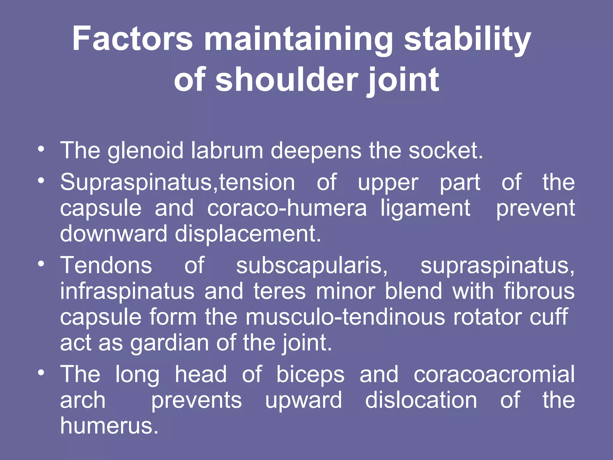 Shoulder anatomy | PPT