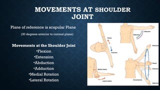 SHOULDER ANATOMY for medical students og | PPTX