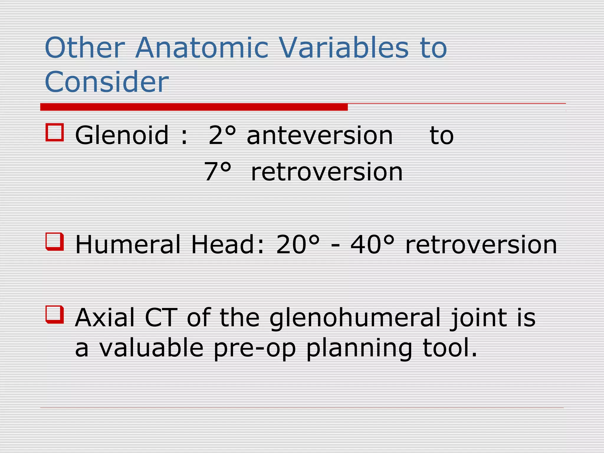 Shoulder arthroplasty | PPT