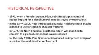TOTAL AND REVERSE SHOULDER ARTHROPLASTIES | PPTX