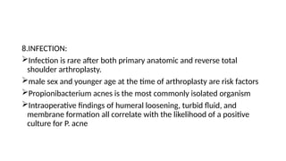 TOTAL AND REVERSE SHOULDER ARTHROPLASTIES | PPTX