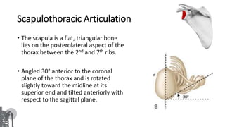 Shoulder bio-mechanics | PPTX