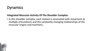 Shoulder bio-mechanics | PPTX