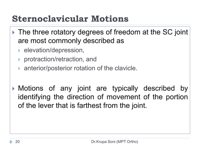 Shoulder complex Biomechanics | PPTX | Death, Injury, or Military ...