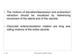Shoulder complex Biomechanics | PPTX