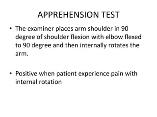 SHOULDER DISLOCTION FOR HOMOEOPATHIC (SURGERY) | PPTX