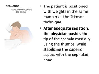 SHOULDER DISLOCTION FOR HOMOEOPATHIC (SURGERY) | PPTX