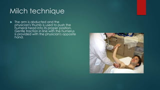 Shoulder dislocation | PPTX