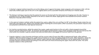 Shoulder dislocation | PPTX